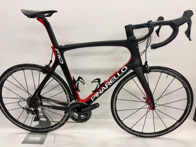 Pinarello F10 Shimano Dura Ace 167 Black Lava Black/Red 59cm (Pre-Love ...
